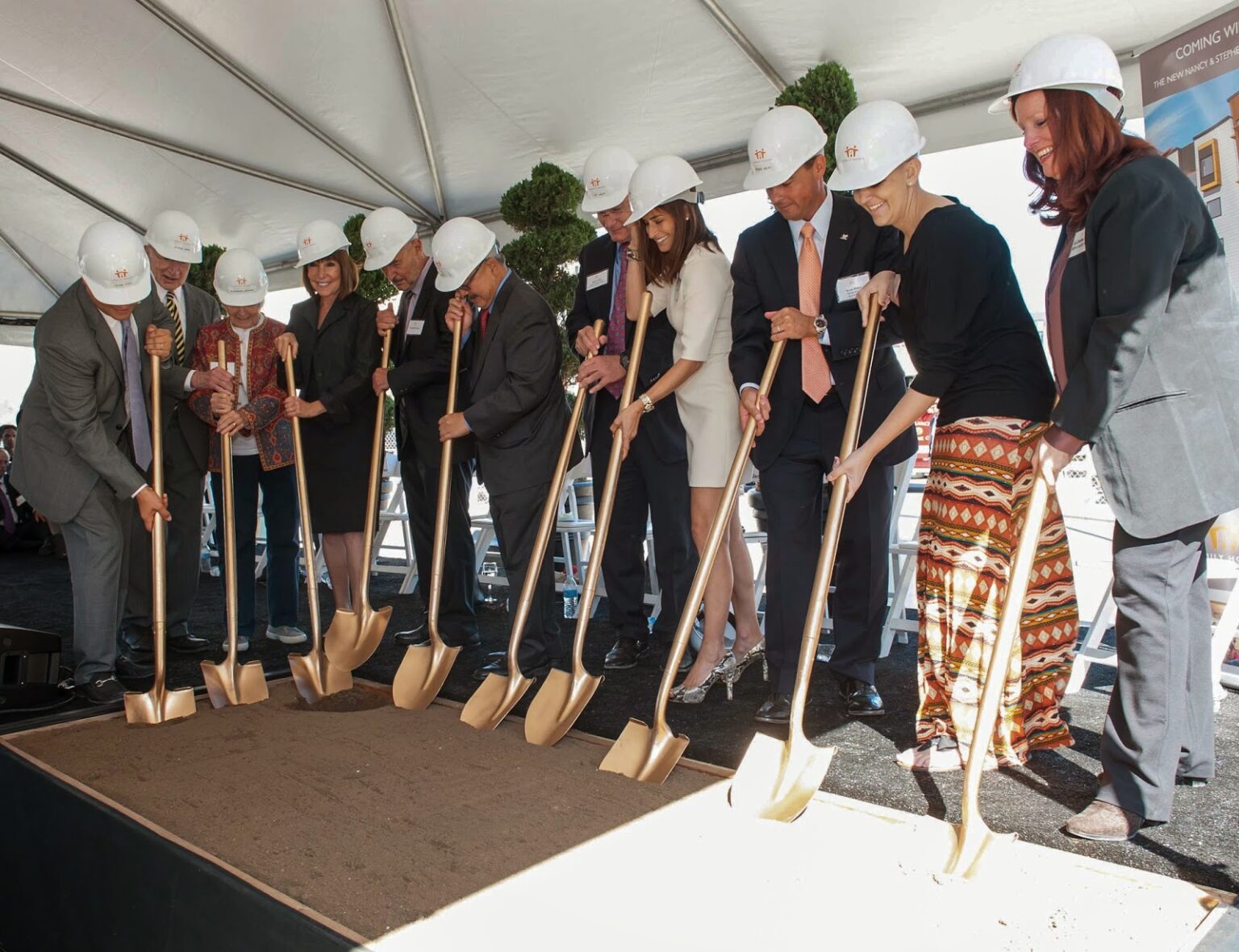 Mission Bay Construction Kick Off - Family House